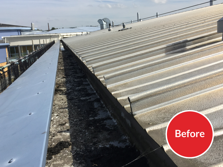 Roof & Gutter Survey & Maintenance - Hydro Roof